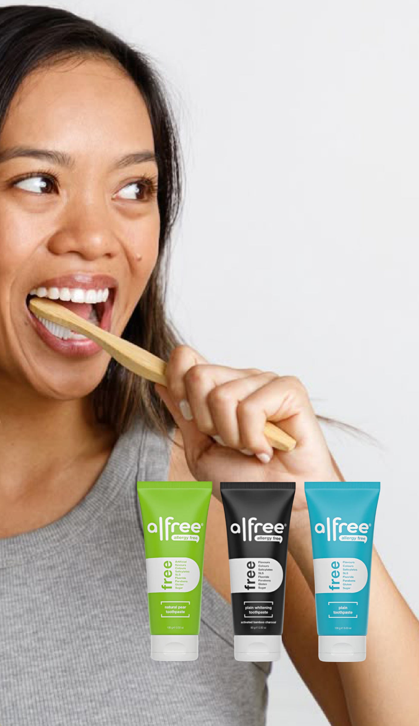 alfree | Allergy free toothpaste